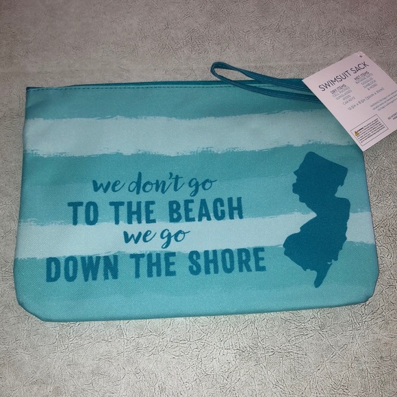 Morgan Home Fashions | Bags | Jersey Shore Swimsuit Sack Bag New | Poshmark